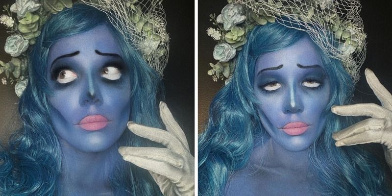 Halloween 2020: Halsey transforms into Tim Burton’s Corpse Bride and it ...