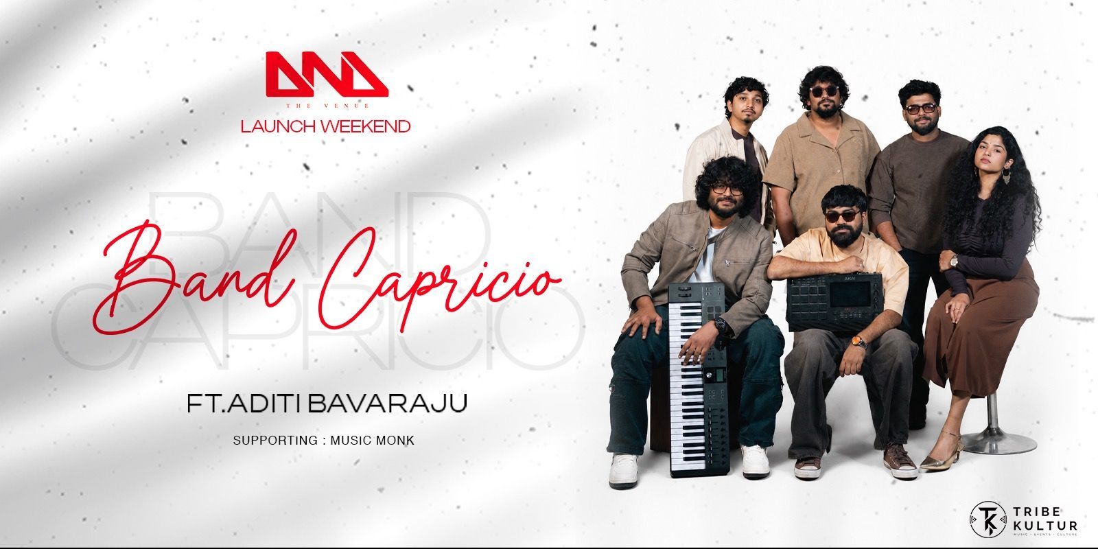 DND ft. Band Capricio - Launch Weekend music-shows Event Tickets ...