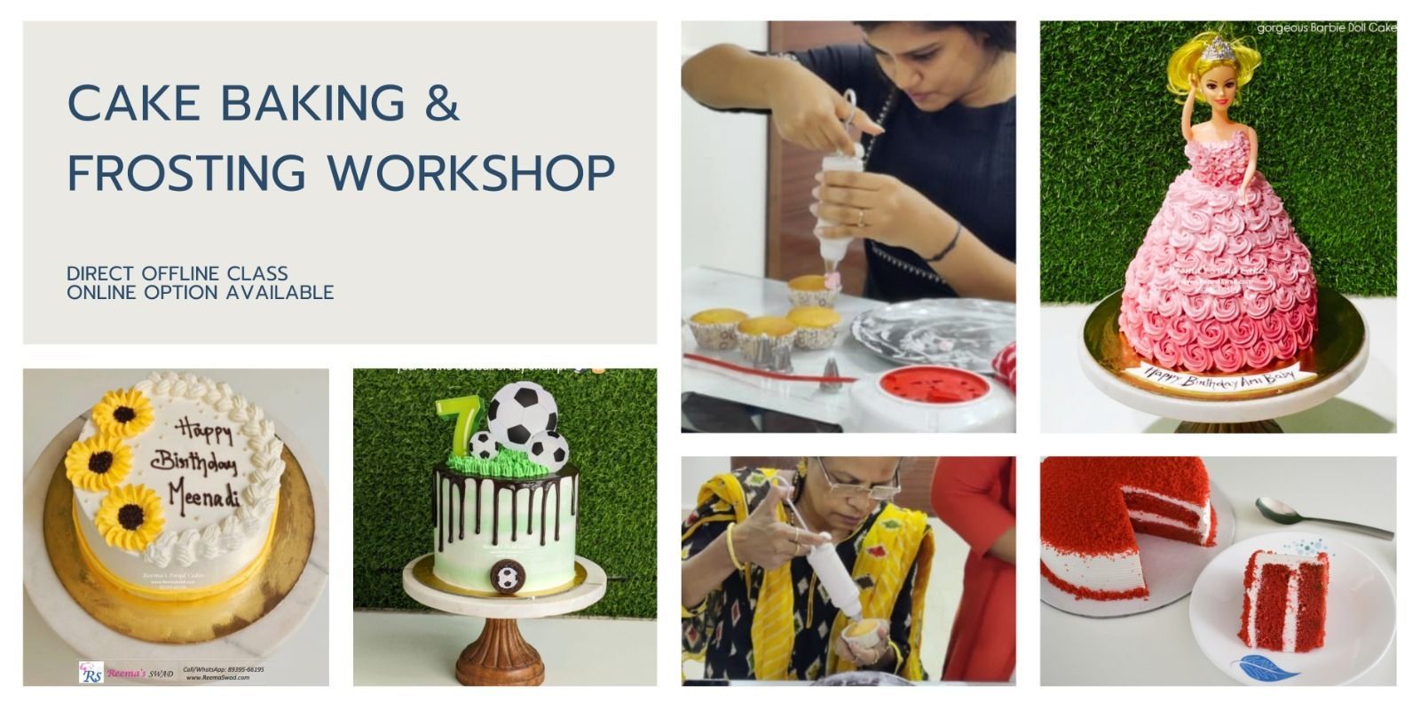 Cake Baking and Frosting workshops Event Tickets Chennai - BookMyShow