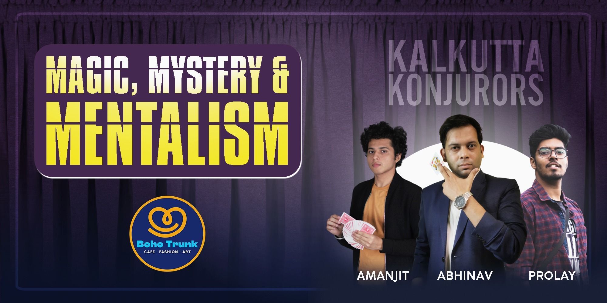 An Evening of Magic, Mystery and Mentalism comedy-shows Event Tickets ...