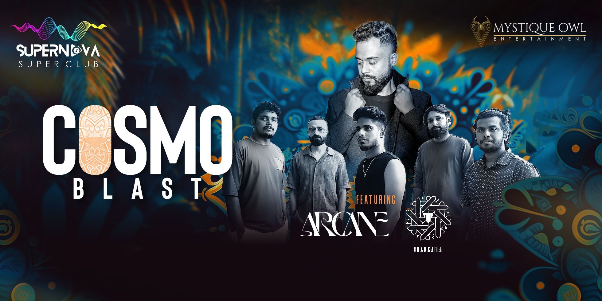 COSMO BLAST Ft Shanka Tribe & Arcane | parties Tickets Bengaluru ...