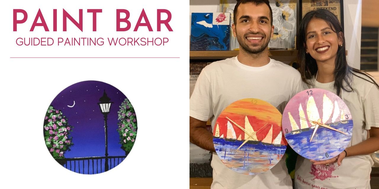 Paint Bar - Guided Painting Workshop workshops Event Tickets Bengaluru - BookMyShow