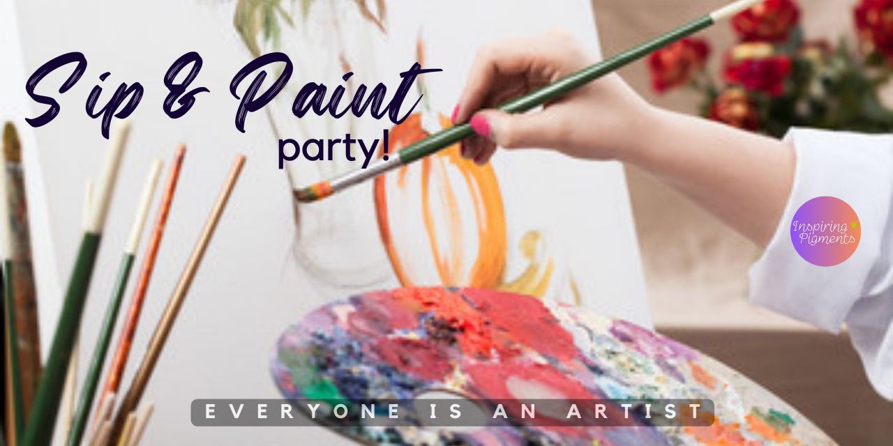 Sip & Paint Party! workshops Event Tickets Hyderabad - BookMyShow