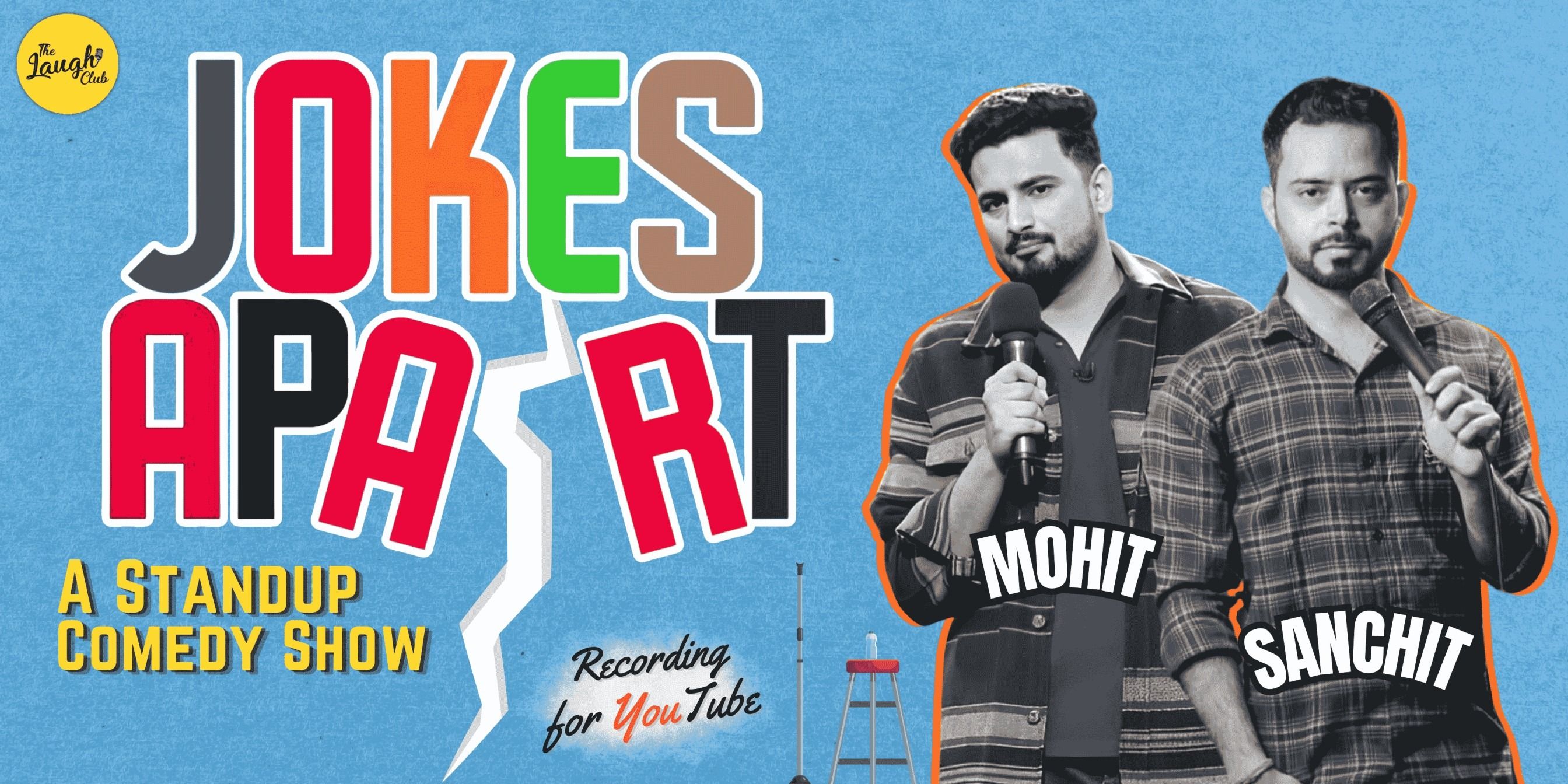 Jokes Apart comedy-shows Event Tickets Chandigarh - BookMyShow