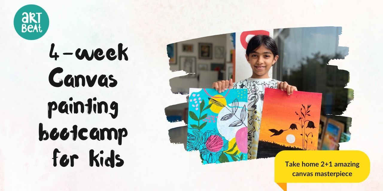 Canvas painting bootcamp for kids workshops Event Tickets Bengaluru ...