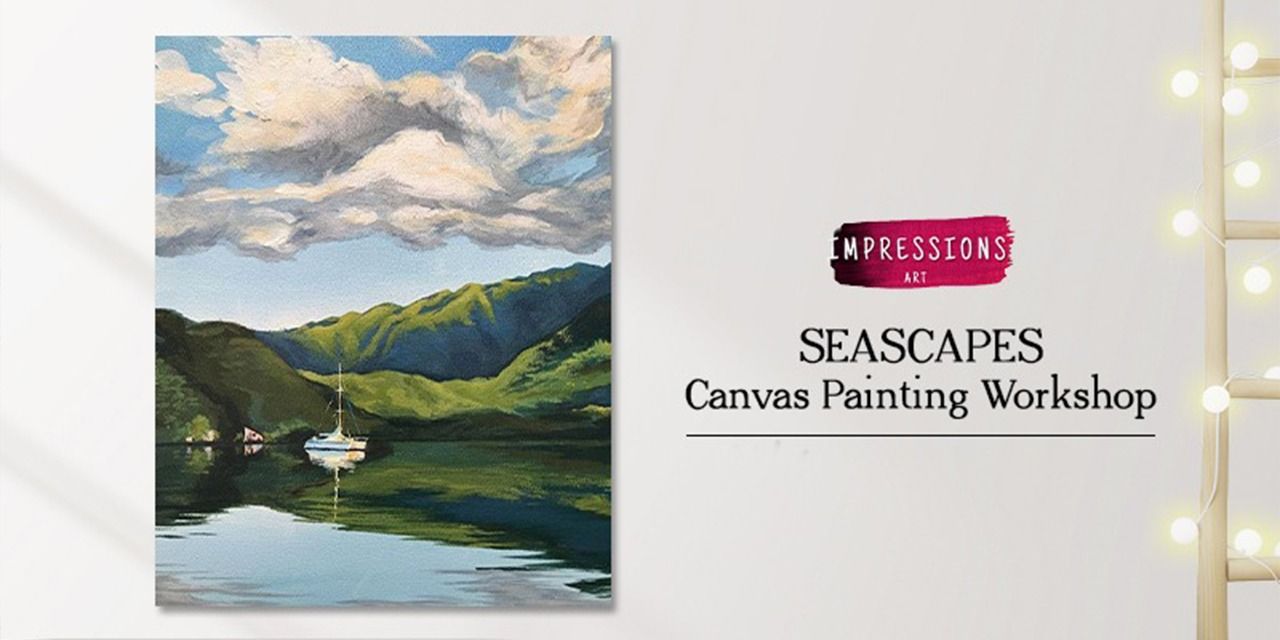 Seascapes- Canvas Painting Workshop workshops Event Tickets Mumbai ...