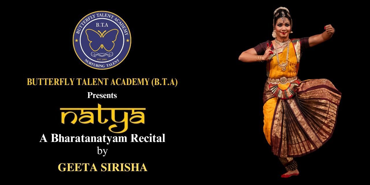 NATYA - A Bharatanatyam Recital performances Event Tickets Bengaluru ...
