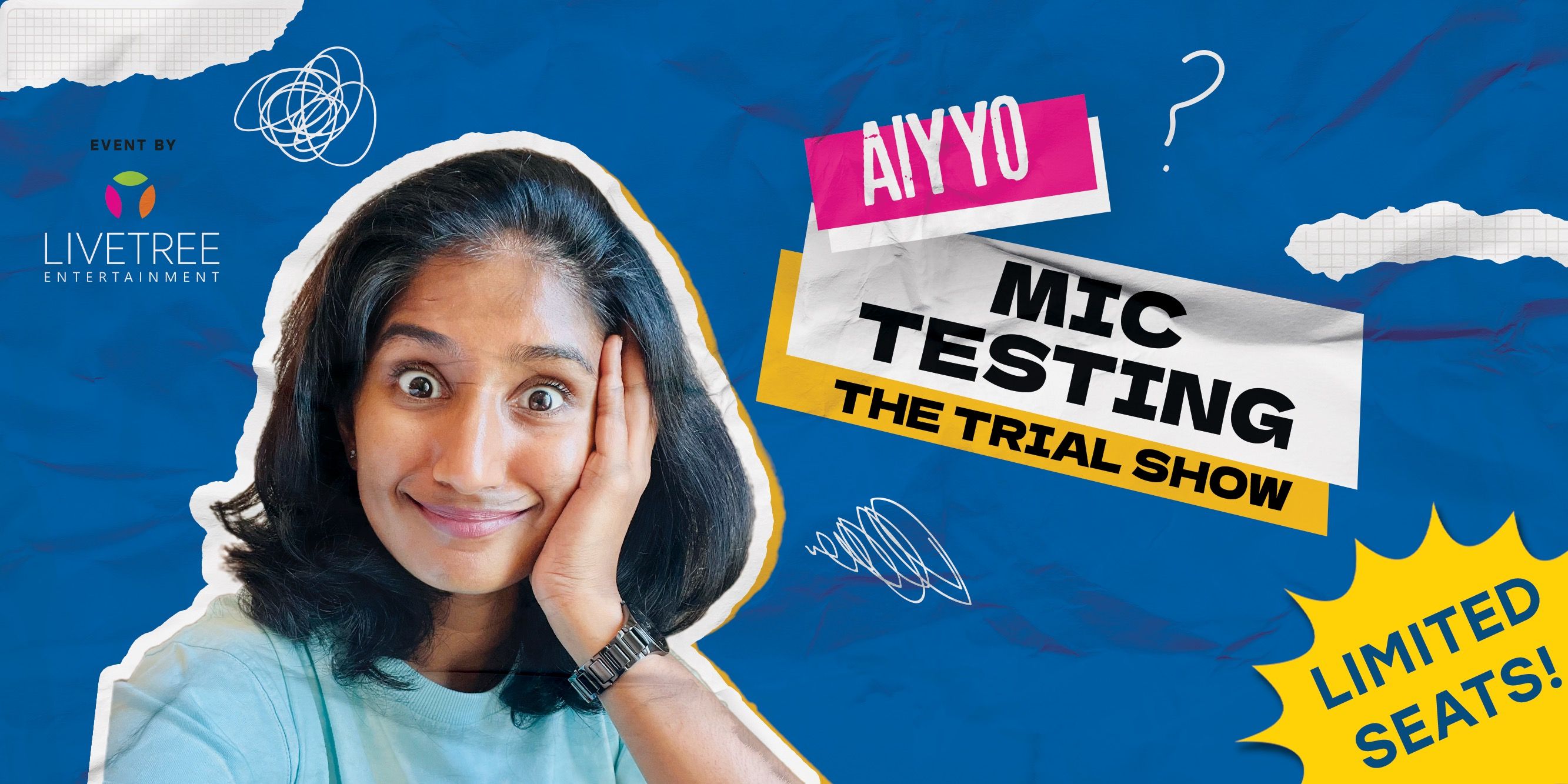 Aiyyo Mic Testing! comedy-shows Event Tickets Bengaluru - BookMyShow