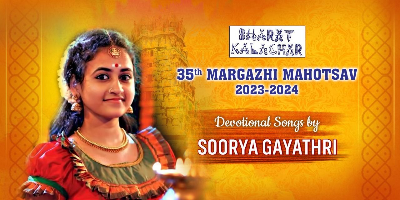 SOORYA GAYATHRI - DEVOTIONAL CONCERT music-shows Event Tickets Chennai ...