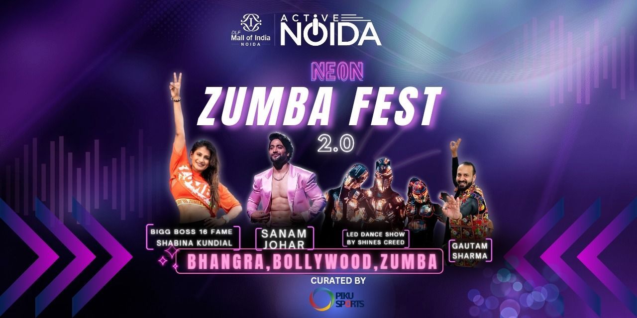 Neon Zumba Fest 2.0 | parties Tickets Delhi-NCR - BookMyShow