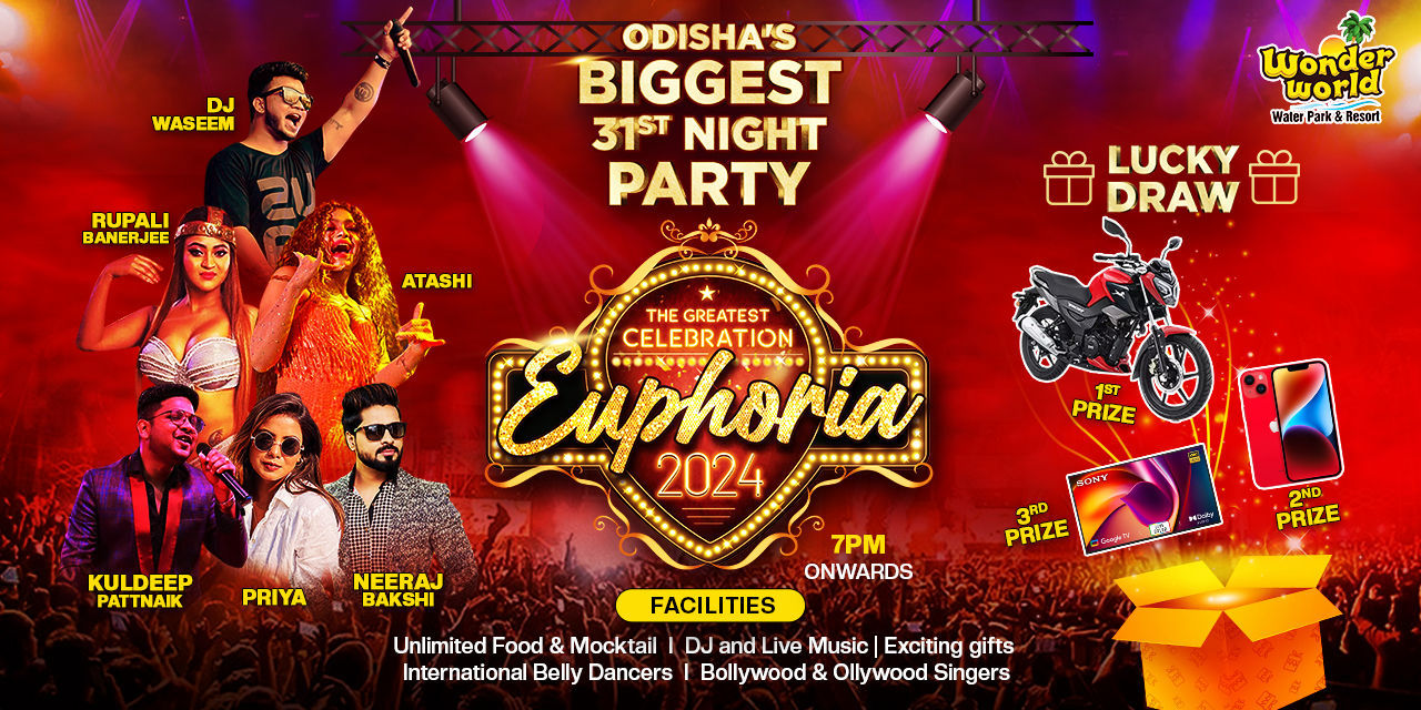 Euphoria: Odisha`s Biggest 31st Night Party nye-parties Event Tickets ...