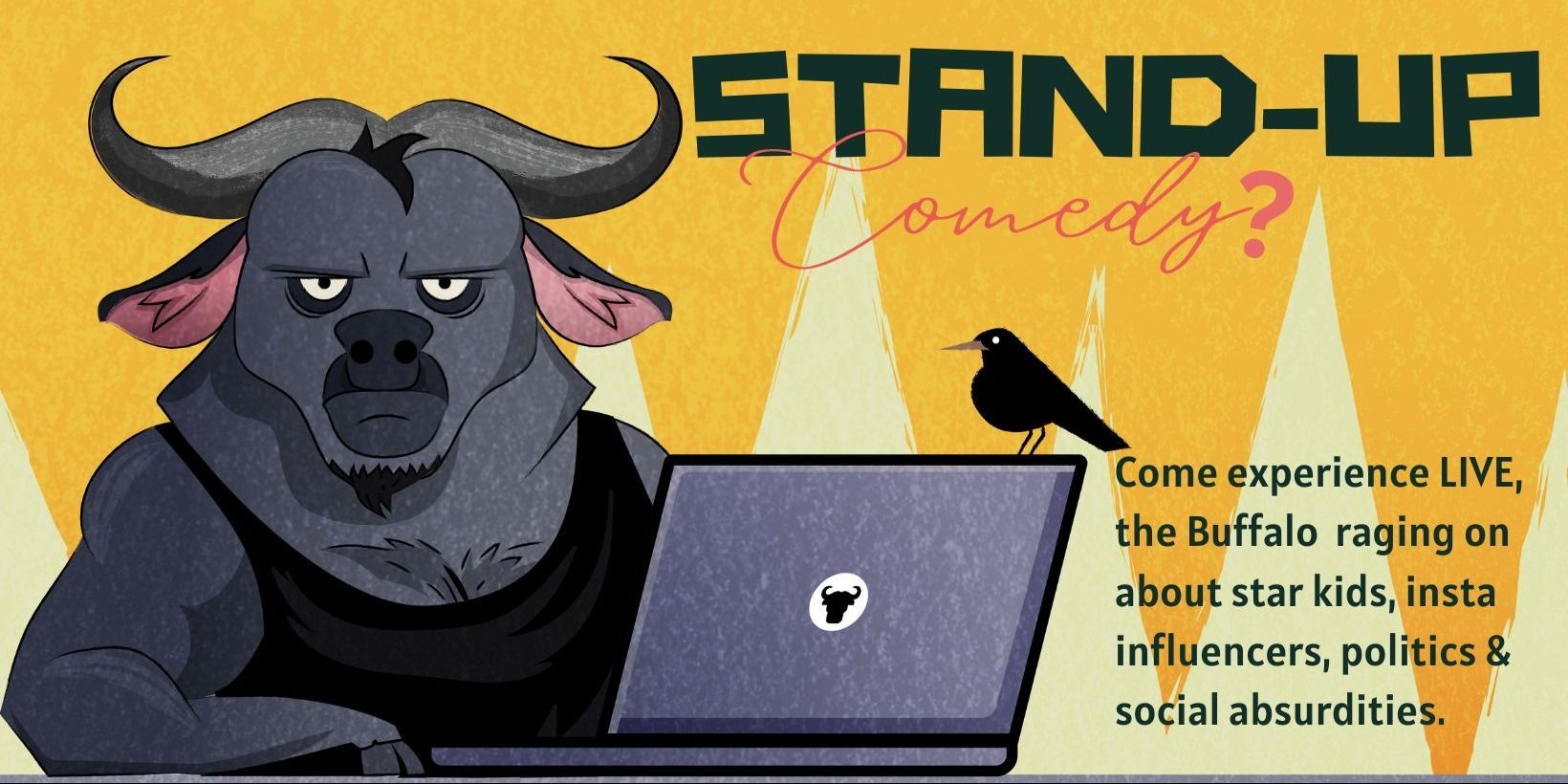 The Mind Your Buffalo Live Show comedy-shows Event Tickets Hyderabad - BookMyShow