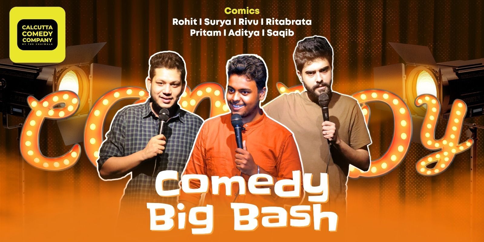 COMEDY BIG BASH : Big Lineup Stand-Up Show comedy-shows Event Tickets ...