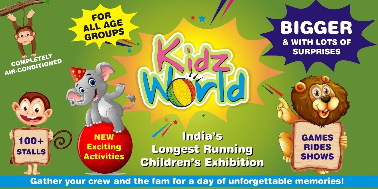 Kidzworld Expo April 2024 kids Event Tickets Mumbai - BookMyShow