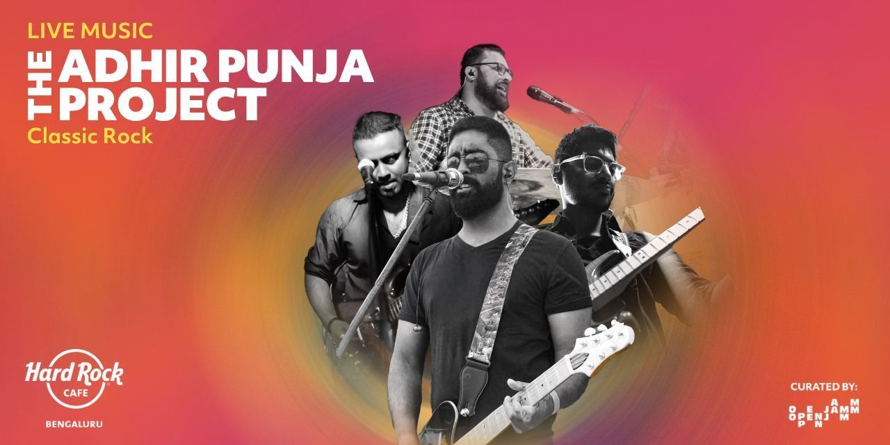 The Adhir Punja Project (Classic Rock Set) music-shows Event Tickets ...
