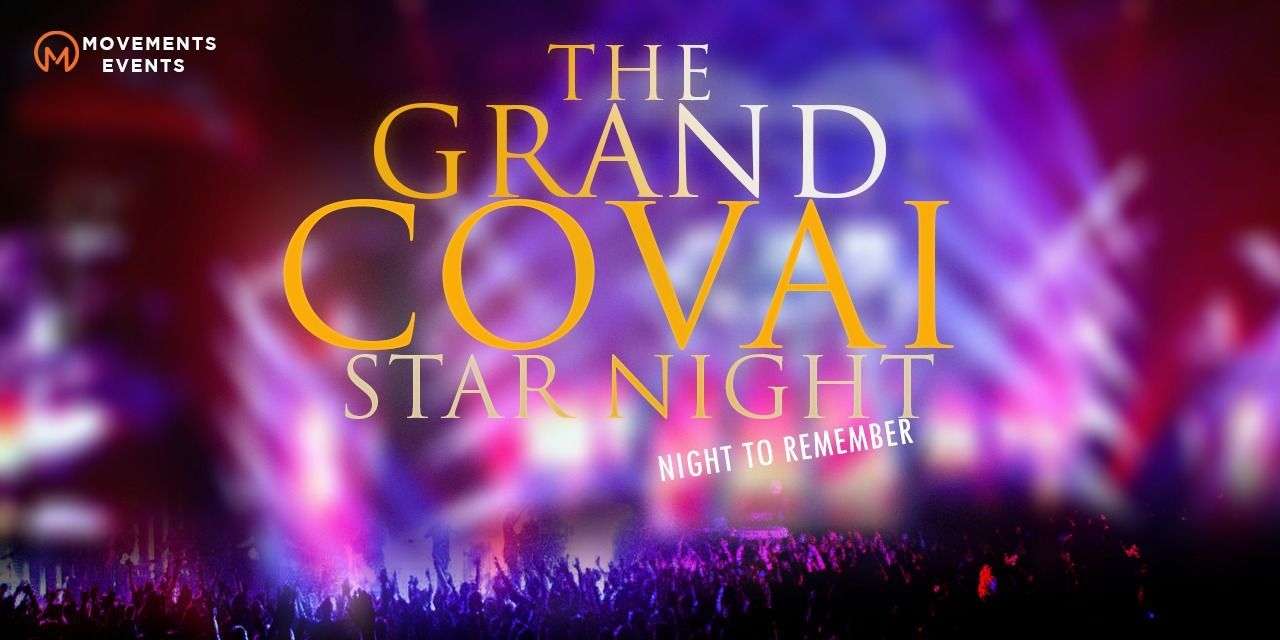 The Grand Covai Star Night performances Event Tickets Coimbatore ...