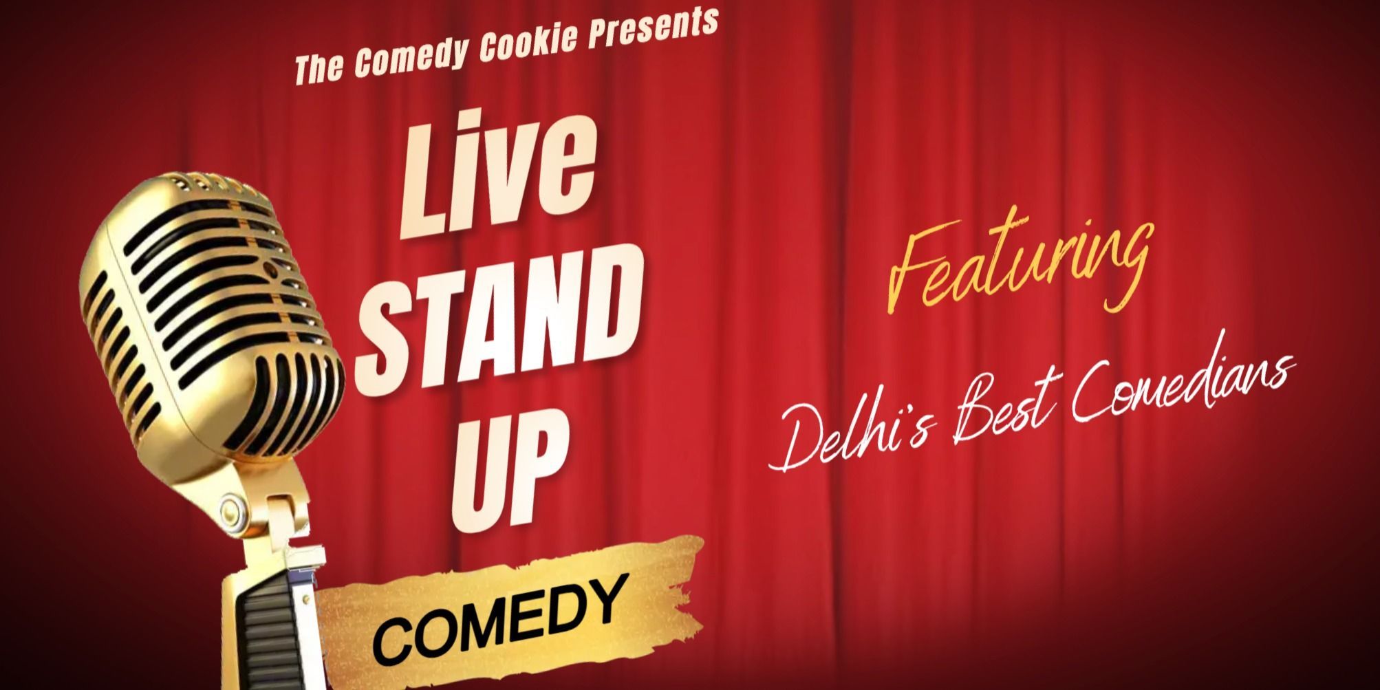Live Standup Comedy comedy-shows Event Tickets Delhi-NCR - BookMyShow