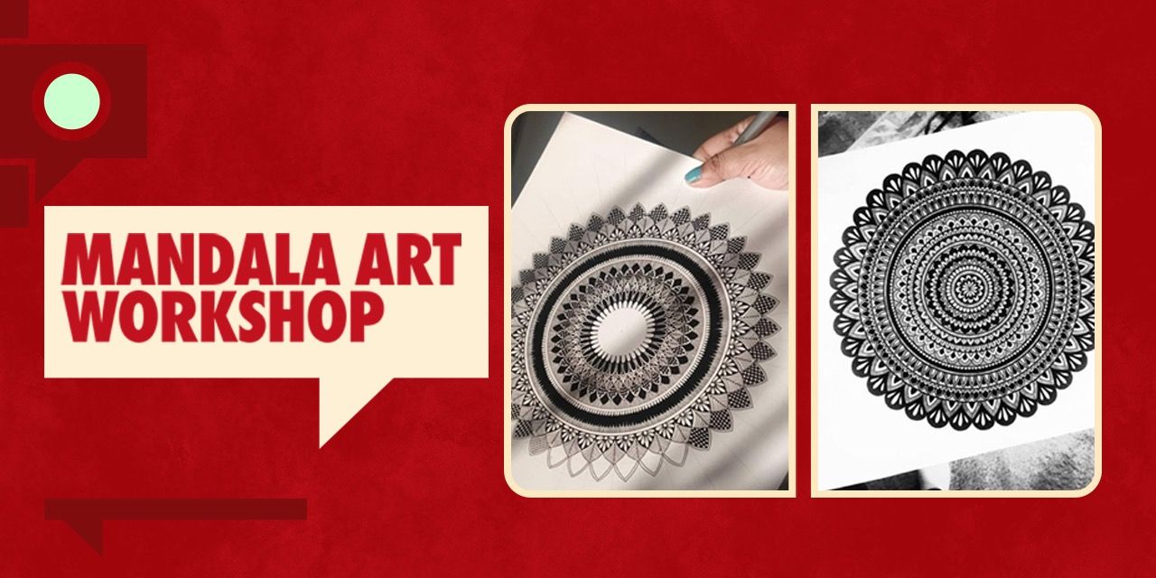 Mandala art workshop at The Beanery Cafe workshops Event Tickets Hyderabad - BookMyShow