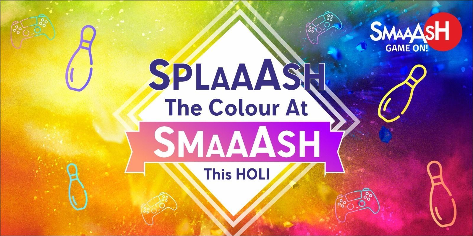 Splaaash the colour @ Smaaash Hyderabad Nexus holi-celebrations Event ...