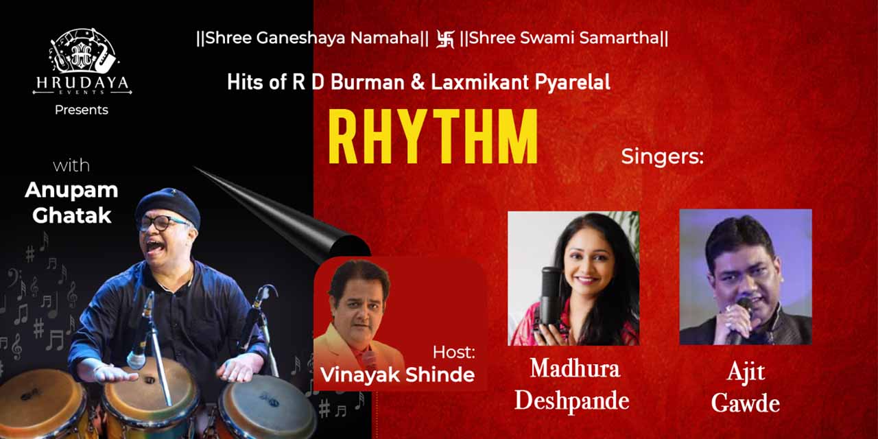 RHYTHM With Anupam Ghatak music-shows Event Tickets Mumbai - BookMyShow