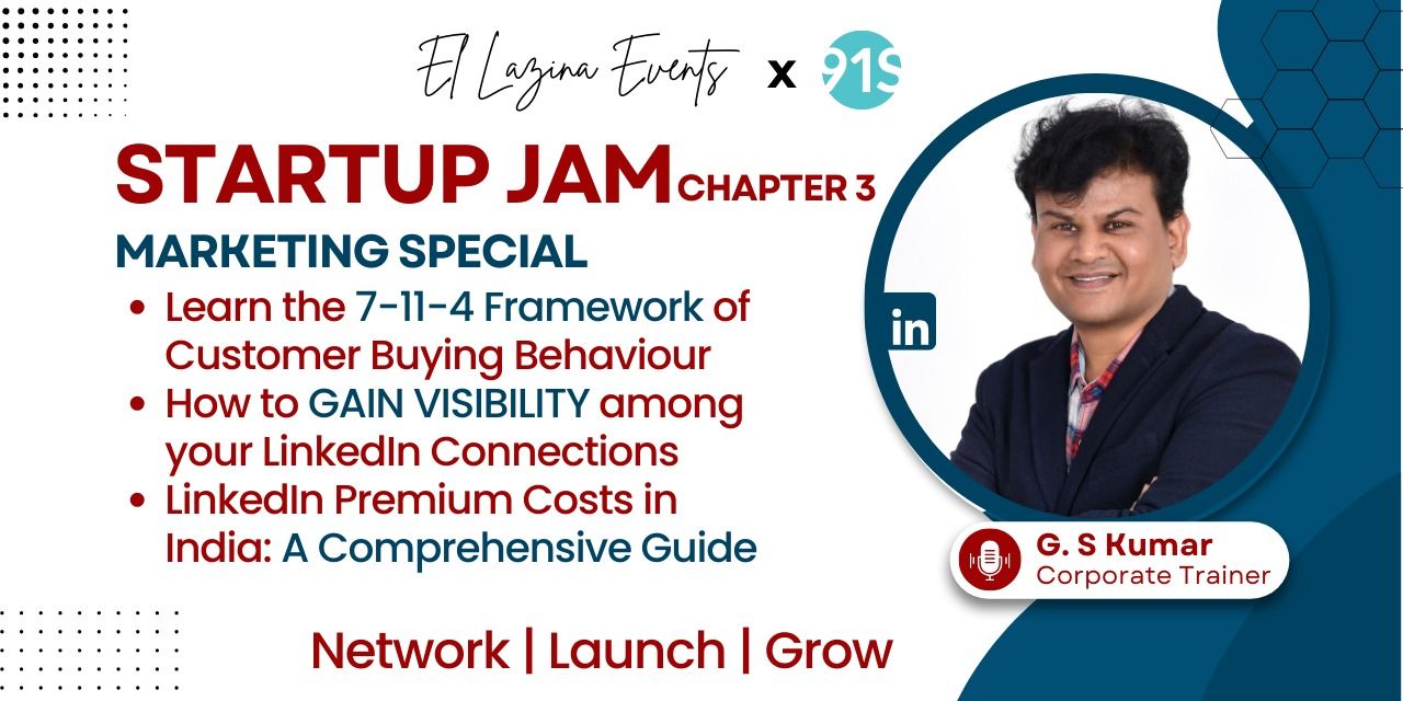 START UP JAM MARKETING SPECIAL (CHAPTER 3) meetups Event Tickets ...