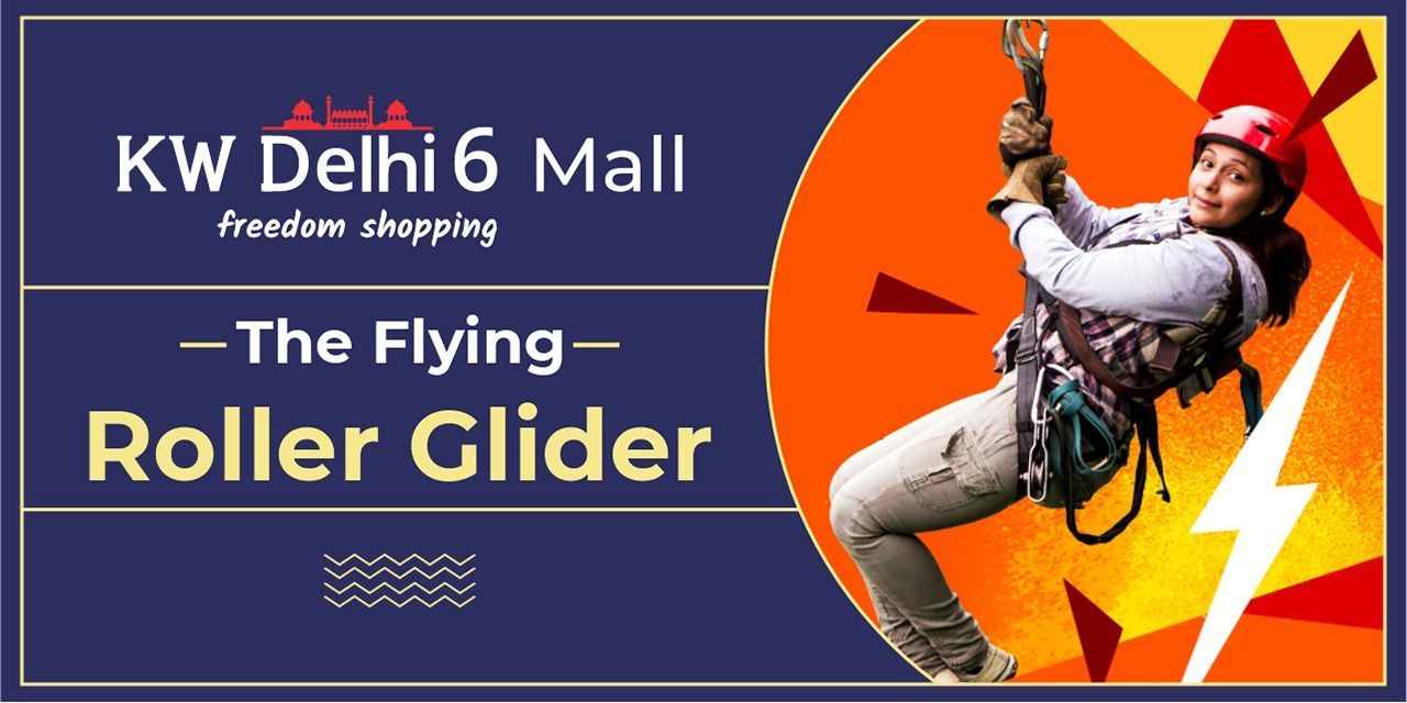 The Flying Roller Glider | adventure Tickets Delhi-NCR - BookMyShow