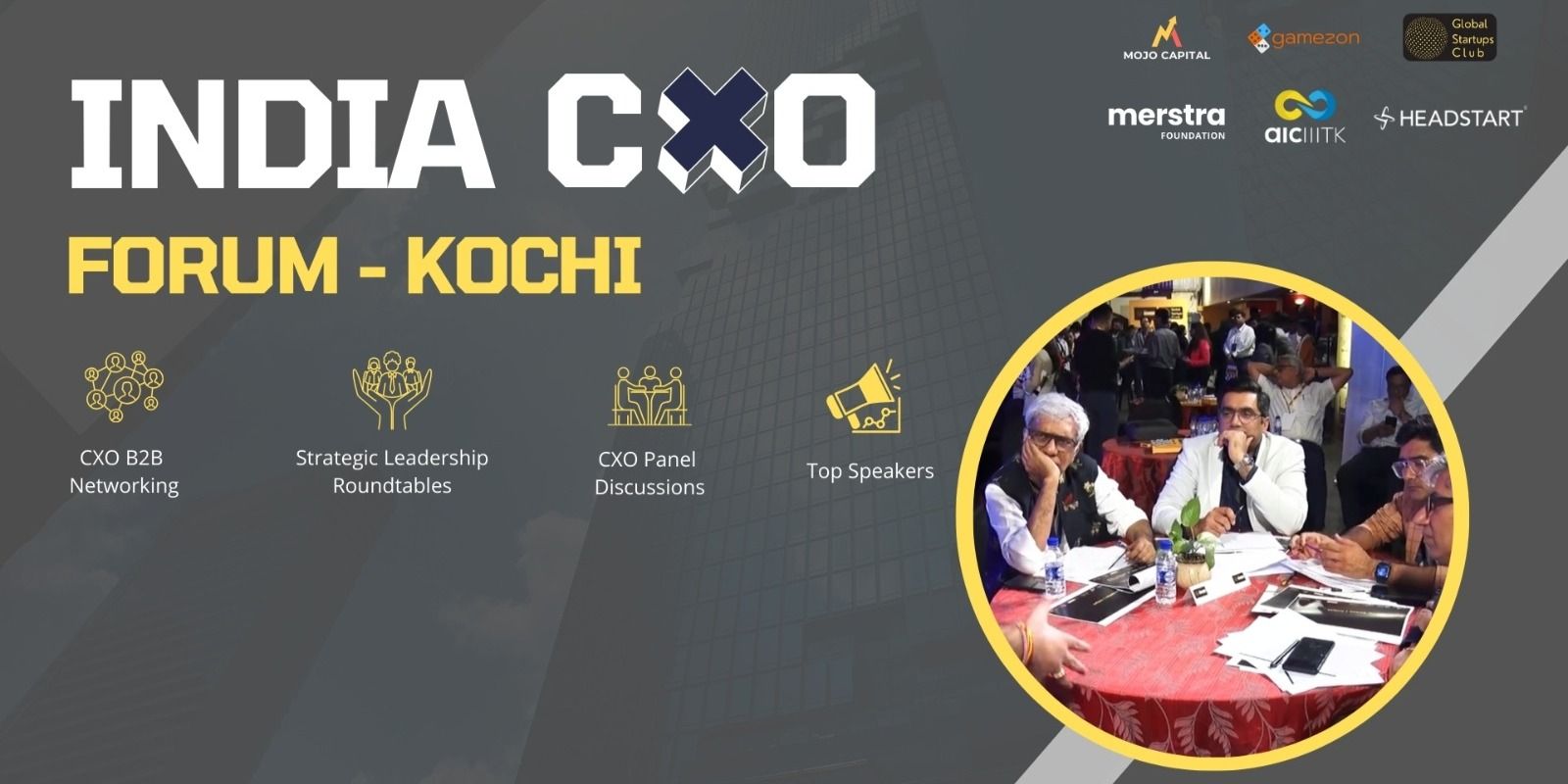 INDIA CXO FORUM 2024 conferences Event Tickets Kochi - BookMyShow