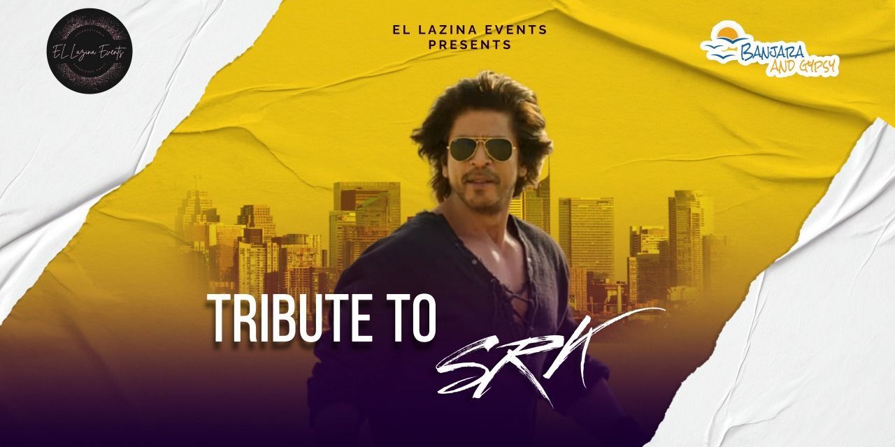 TRIBUTE TO SHAH RUKH KHAN (SRK) music-shows Event Tickets Bengaluru ...