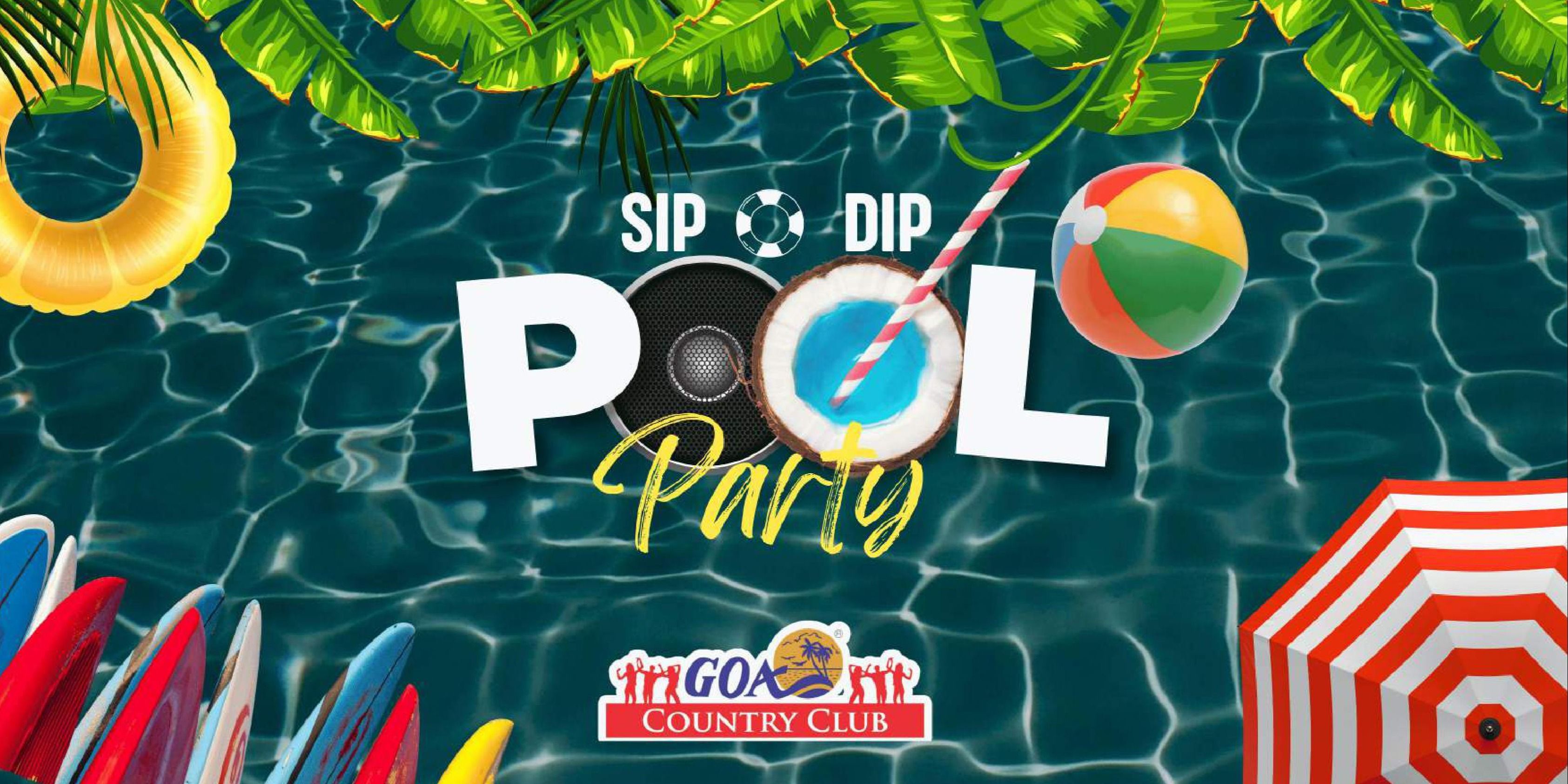 Sip O Dip Pool Party | nightlife Tickets Delhi-NCR - BookMyShow