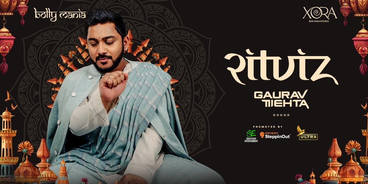 Ritviz Live at Xora music-shows Event Tickets Hyderabad - BookMyShow