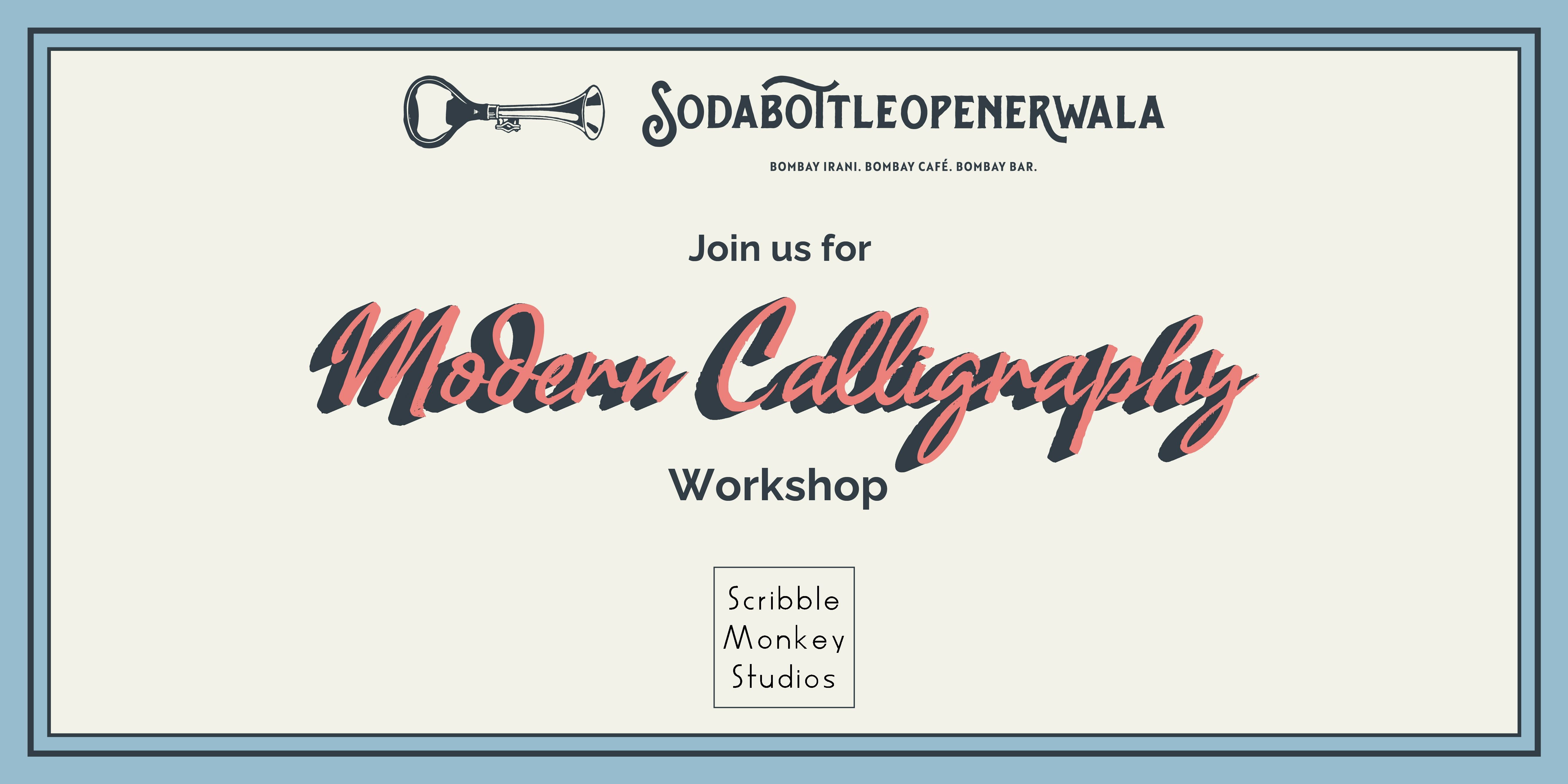Modern Calligraphy Workshop workshops Event Tickets Bengaluru - BookMyShow