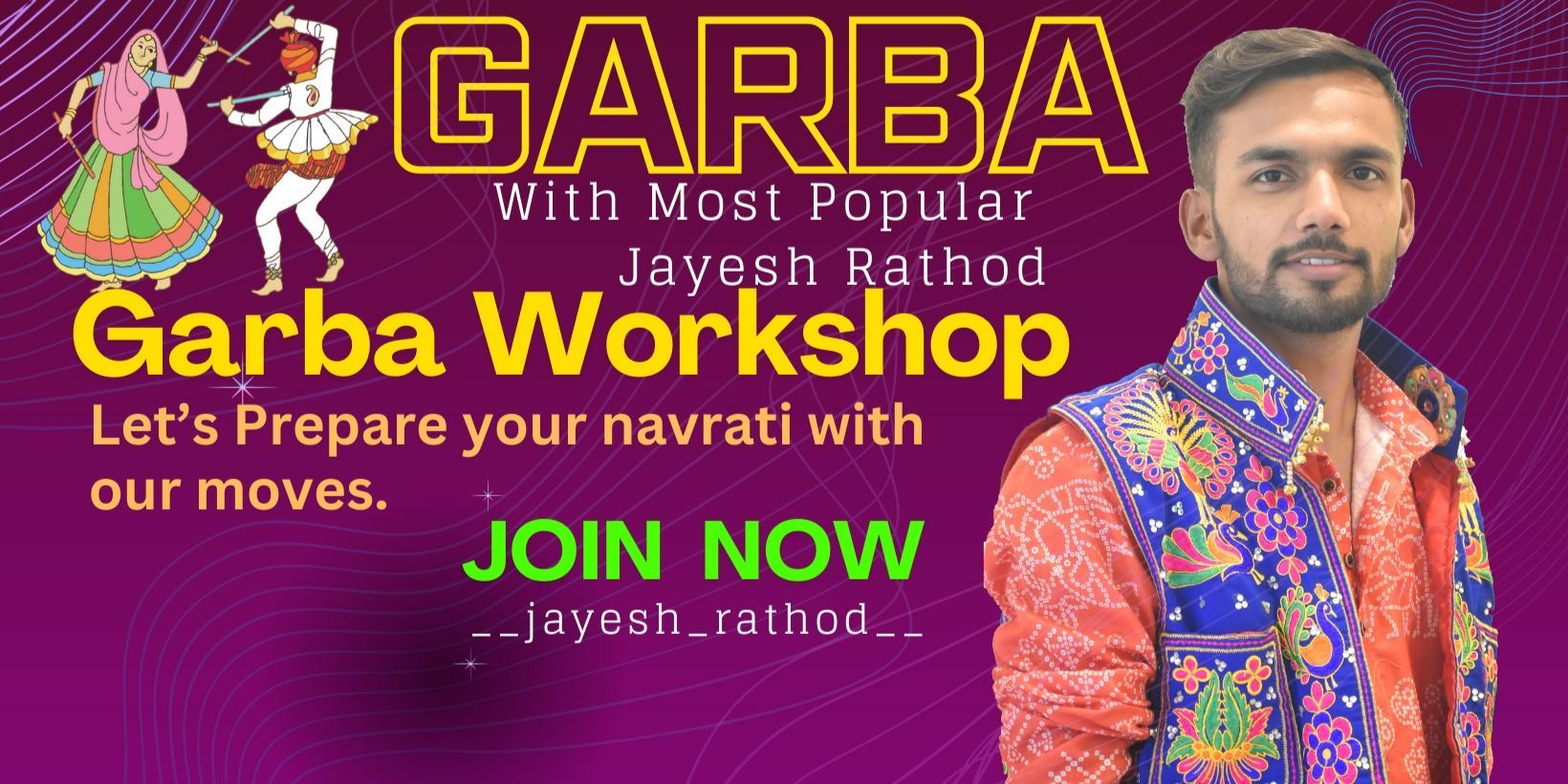 Garba Workshop With Jayesh Rathod workshops Event Tickets Bengaluru ...