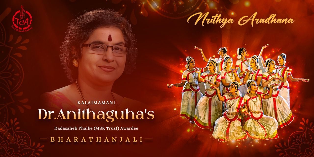 AnitaGuha's Bharathanjali - Nrithya Aradhana performances Event Tickets ...