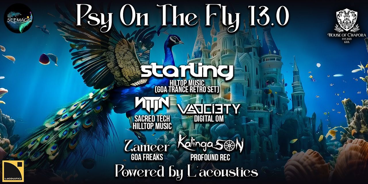 Psy on the Fly 13.0 music-shows Event Tickets Goa - BookMyShow