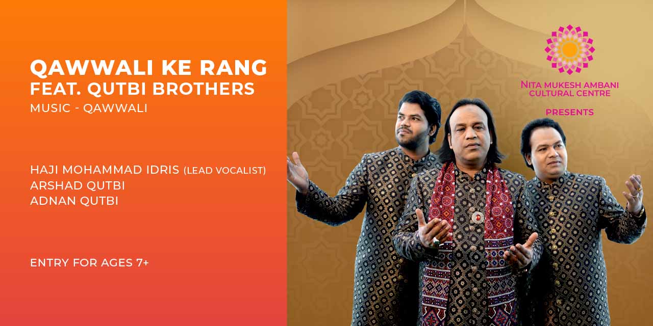 Qawwali Ke Rang Feat. Qutbi Brothers music-shows Event Tickets Mumbai ...