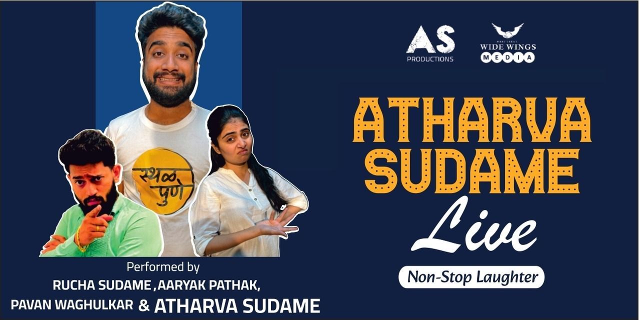 ATHARVA SUDAME LIVE (STAND UP Comedy) comedy-shows Event Tickets Nashik ...