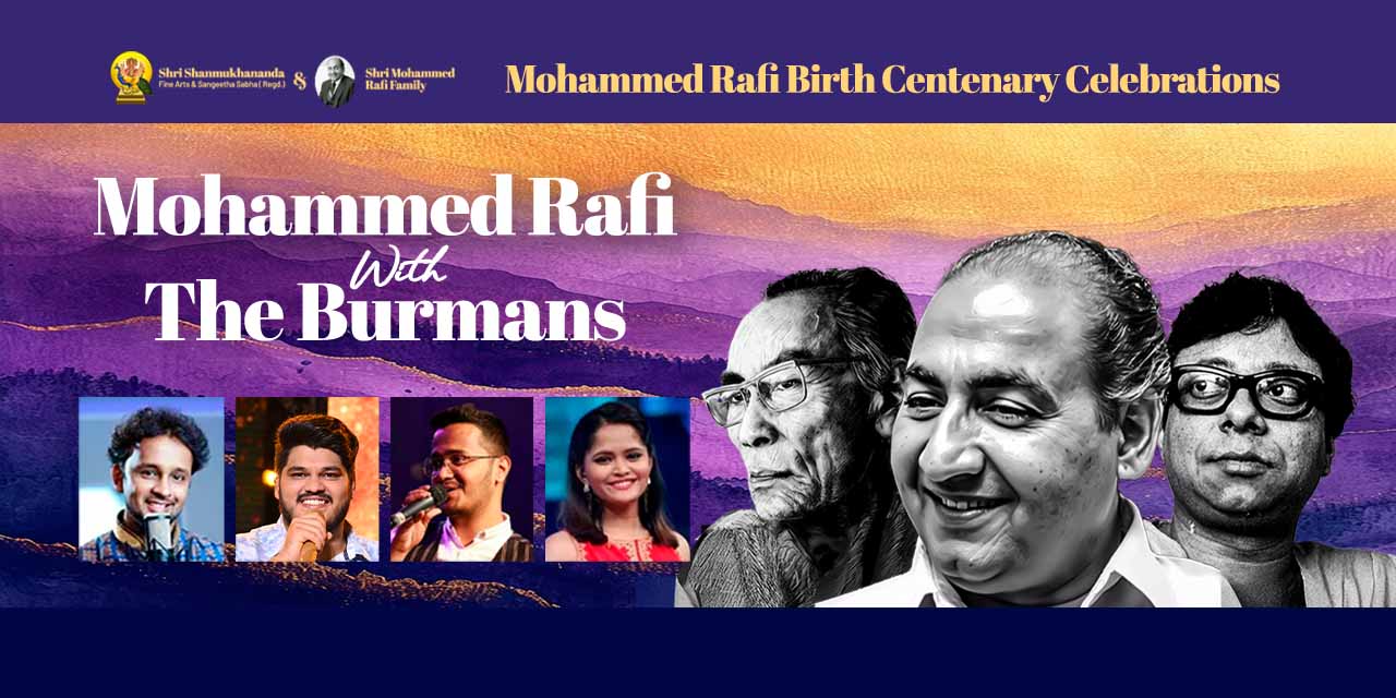 Mohammed Rafi with The Burmans music-shows Event Tickets Mumbai ...