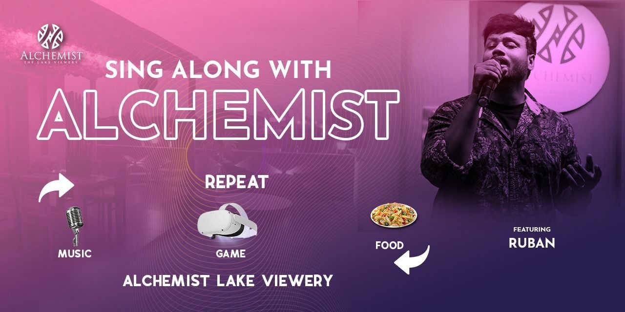 Sing along with ALCHEMIST music-shows Event Tickets Chennai - BookMyShow