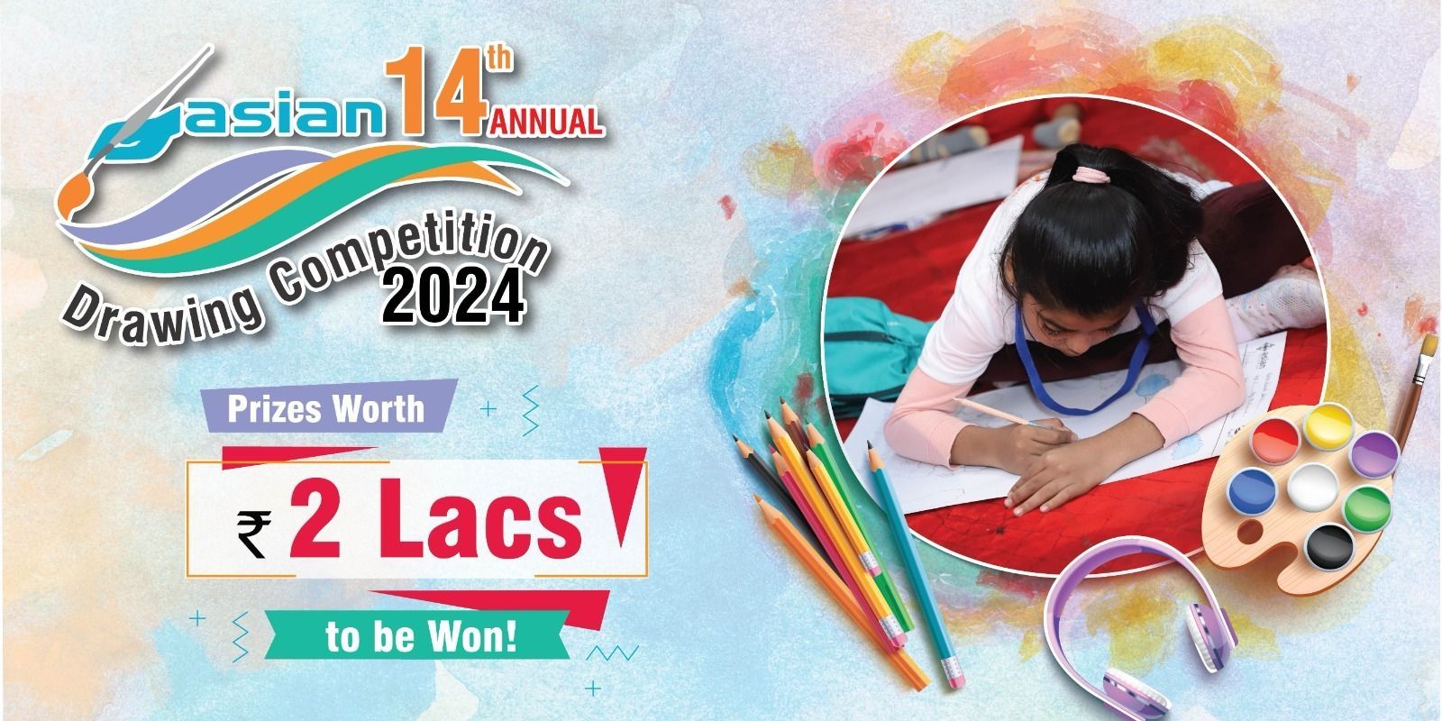 14th Asian Annual Drawing Competition 2024 kids Event Tickets Delhi-NCR ...