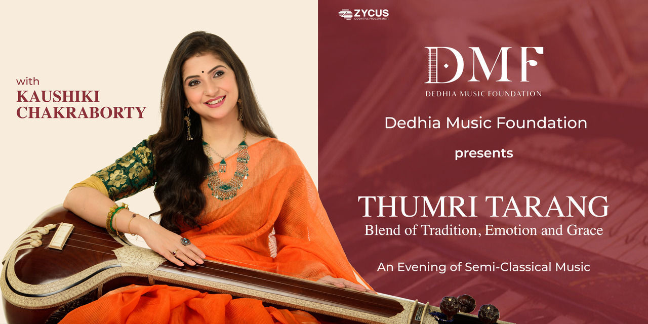 Thumri Tarang: Blend of Tradition,Emotion,Grace music-shows Mumbai ...