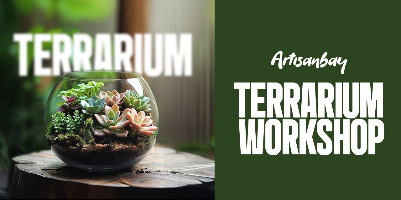 Terrarium Workshop at Mindspace Social workshops Event Tickets Hyderabad - BookMyShow