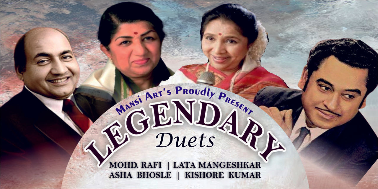 LEGENDARY DUETS music-shows Event Tickets Vadodara - BookMyShow