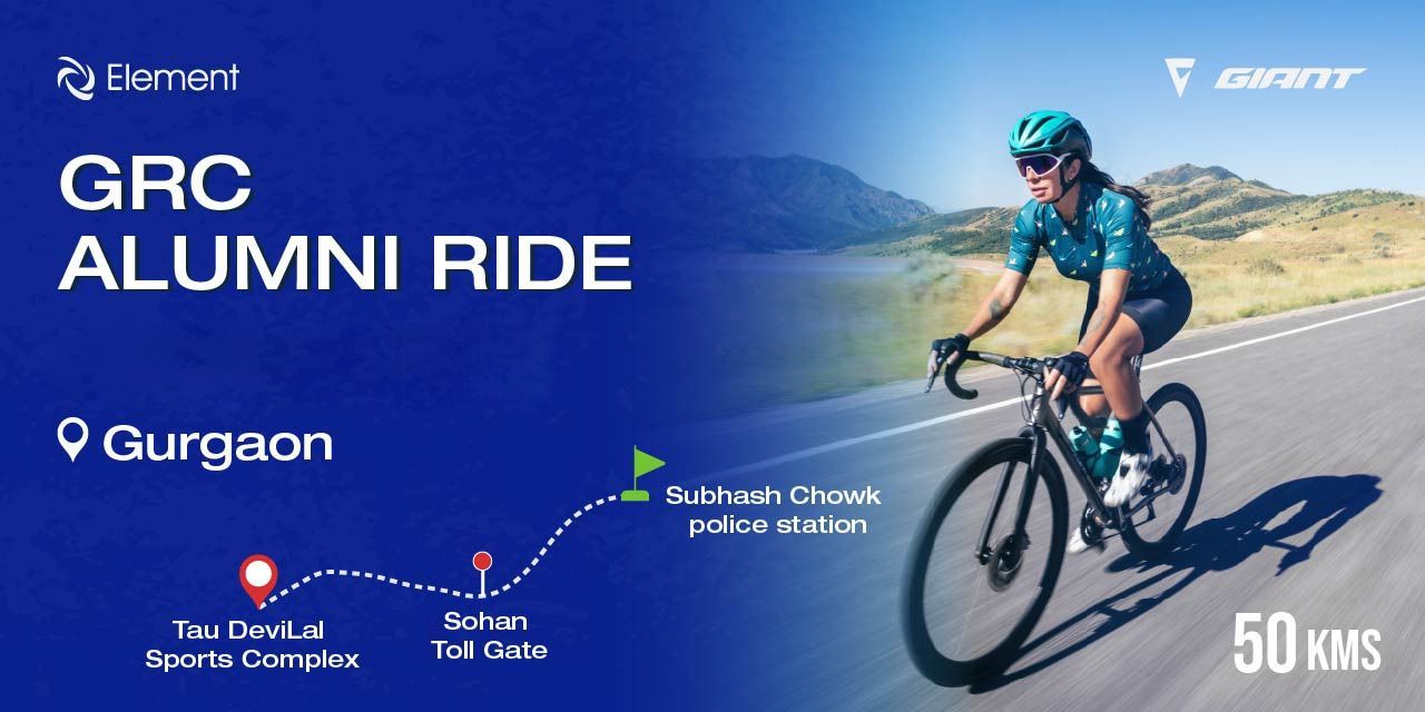 GRC Alumni Ride- Gurgaon - cycling Event Tickets - BookMyShow