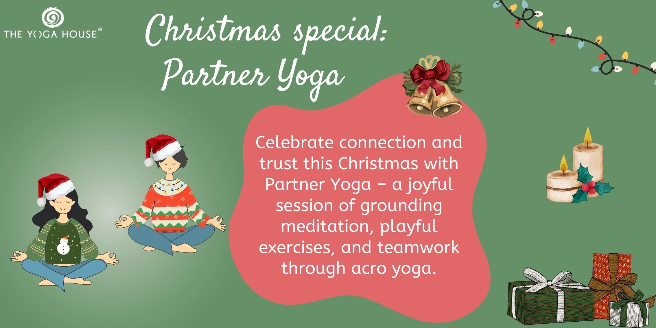 Christmas special: Partner Yoga workshops Event Tickets Mumbai - BookMyShow
