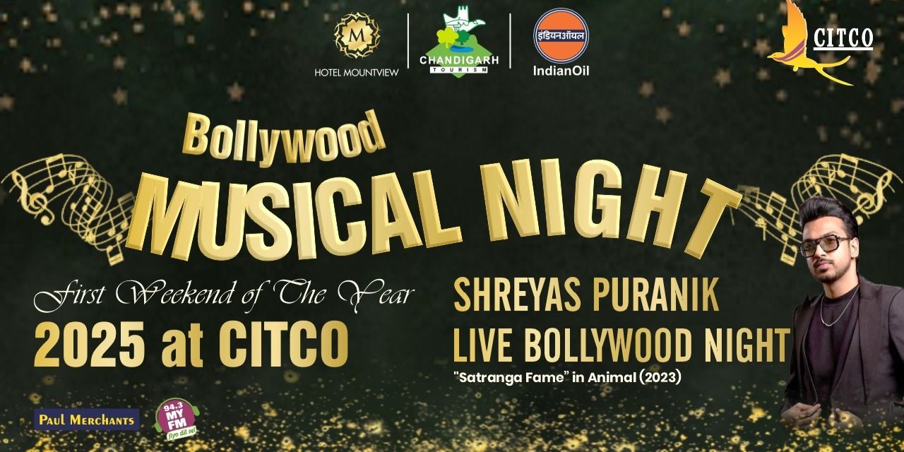 Bollywood Musical Night music-shows Event Tickets Chandigarh - BookMyShow