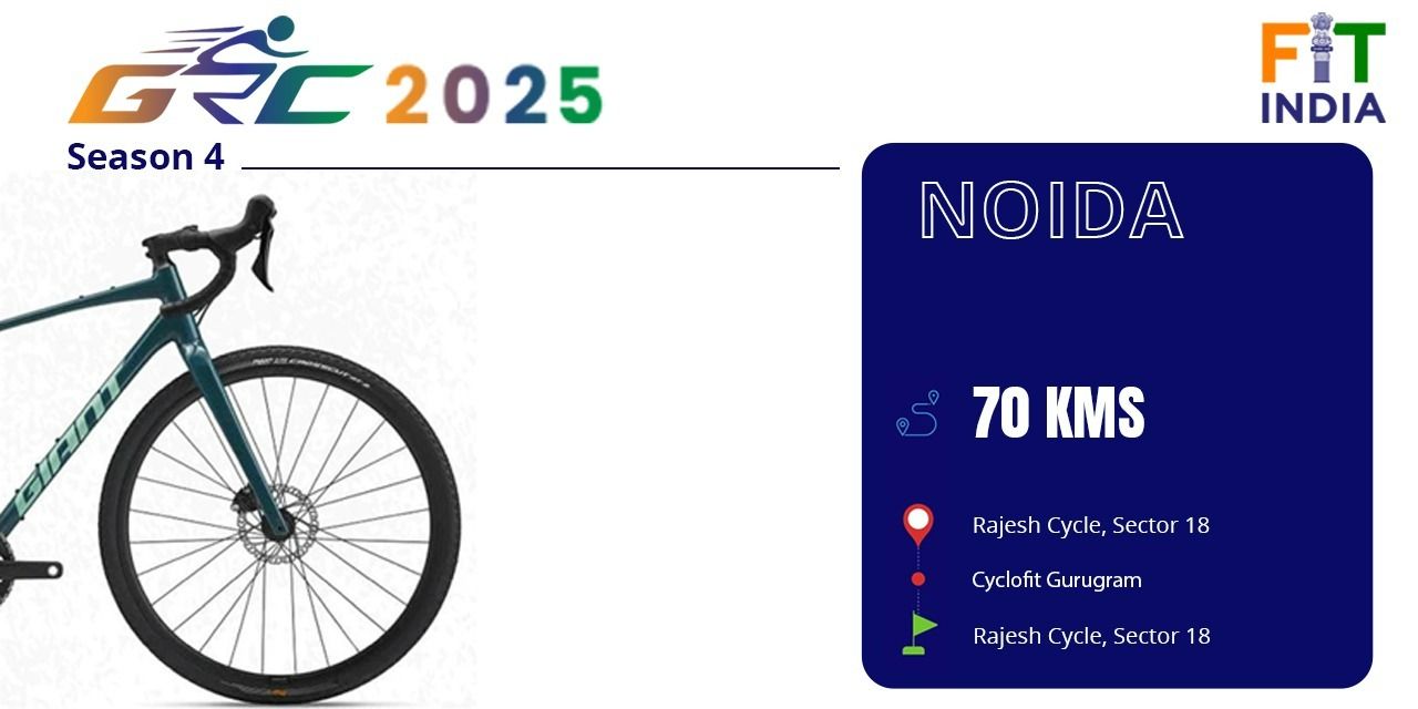 GRC 2025 RIDE Noida - cycling Event Tickets - BookMyShow