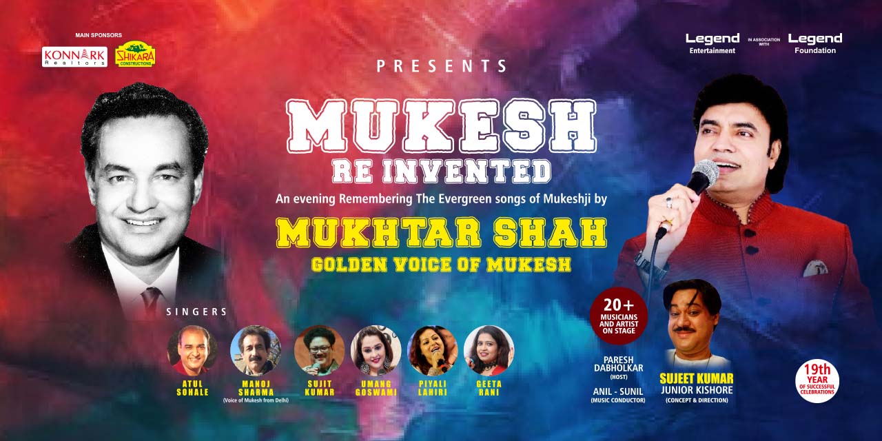 Mukesh Re-Invented music-shows Event Tickets Mumbai - BookMyShow