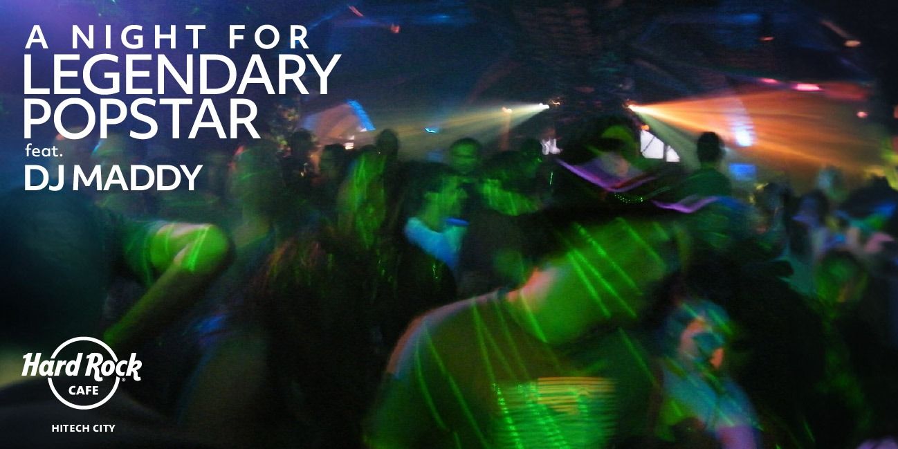 A Night for Legendary Rockstar's ft. DJ Maddy | nightlife Tickets ...