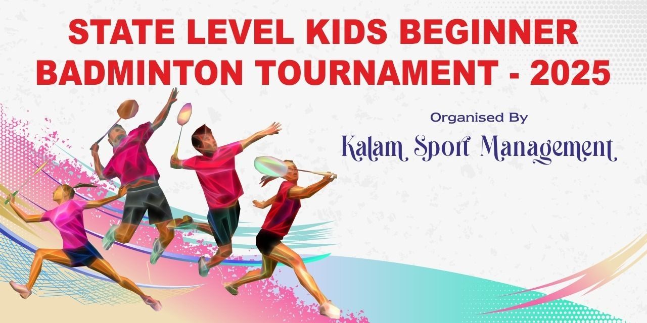 State Level Kids Beginner Badminton Tournament - badminton Event ...