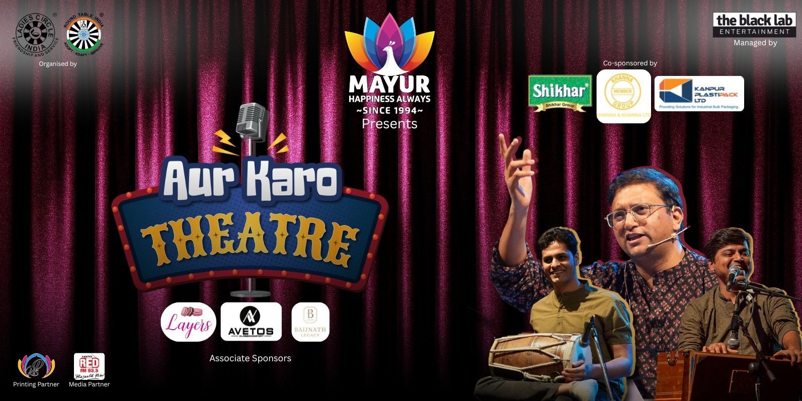 Aur Karo Theatre - By Gopal Dutt comedy-shows Event Tickets Kanpur ...